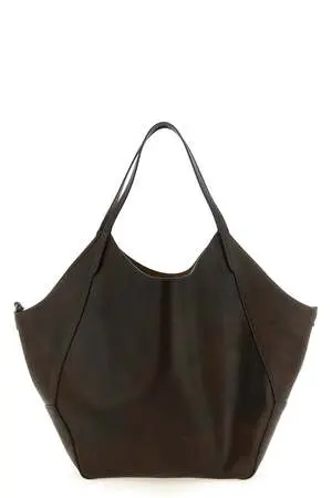 Brunello Cucinelli Reversible Lizard-effect Leather Shopping Duo