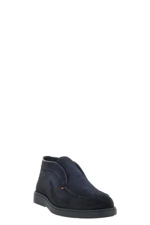 Santoni Dark Suede 'desert' Ankle Boot