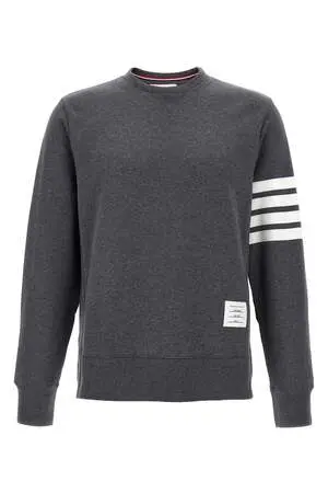 Thom Browne Classic Loopback 4-bar Sweatshirt - Gray