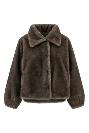 LOU ANDREA Fake Mink' Jacket