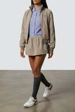 Miu Miu Cotton Twill Bomber Jacket