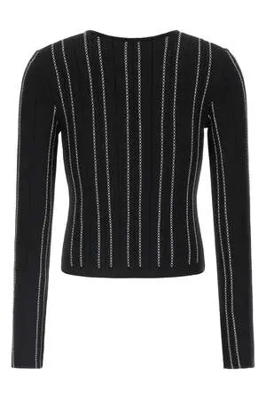 Elisabetta Franchi Cropped Knit Cardigan