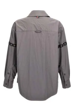 Thom Browne Shirt 'snap Front Overshirt