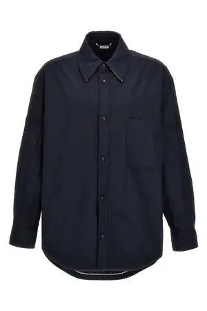 Thom Browne Oversized Ripstop Overshirt - Blue
