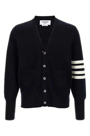 Thom Browne 4-bar Cardigan - Blue