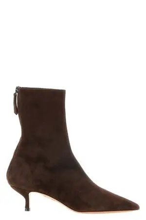 AQUAZZURA 'montmartre' Ankle Boot Brown