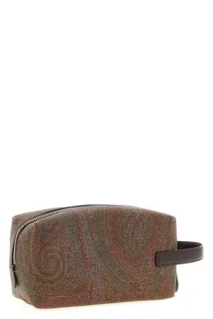 Etro Beauty Case With Pegaso Embroidery