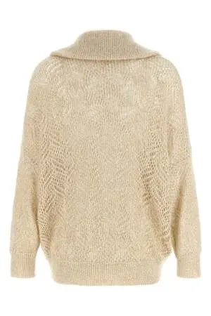 Brunello Cucinelli Cardigan 'dazzling Abstract Leaf'