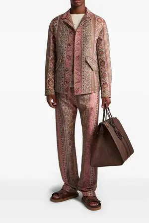 Etro Jacket 'sb Lined W/balmacaan Collar