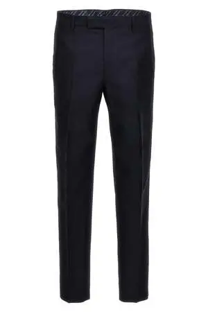 Etro Jacquard' Trousers - Blue