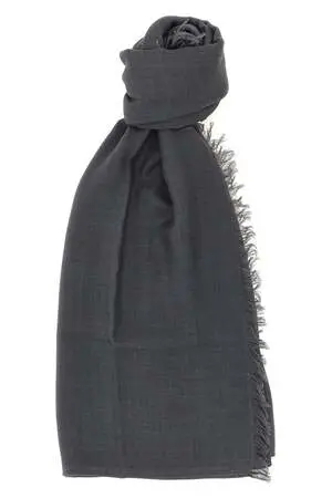 BRUNELLO CUCINELLI Stole With Fringed Edges