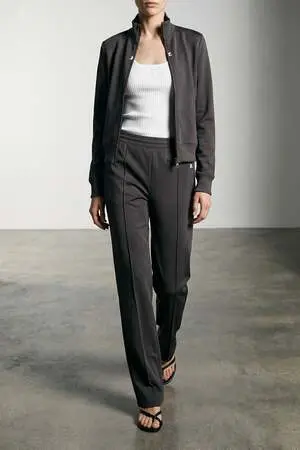COURREGES Courrèges Track Pants With Stitched Pintucks