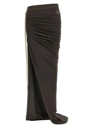 Rick Owens Skirt 'adjustable' Moncler - Brown
