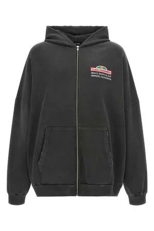 WILLY CHAVARRIA Plaza Chavarria Hooligan' Hoodie - Black