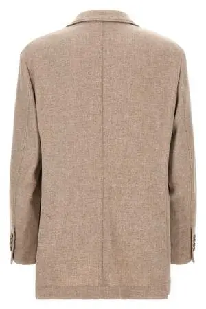 Brunello Cucinelli Cashmere Panama Blazer