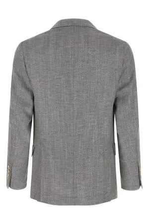 Brunello Cucinelli Deconstructed Single-breasted Blazer