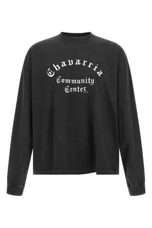 WILLY CHAVARRIA T-shirt 'community Center - Black
