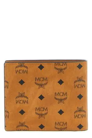 Mcm Visetos Pattern Bifold Wallet