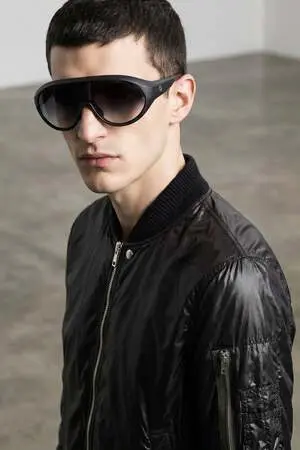 Rick Owens Moncler + Sunglasses - Black