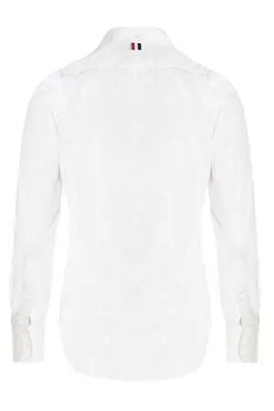 Thom Browne Signature Grosgrain Placket' Shirt