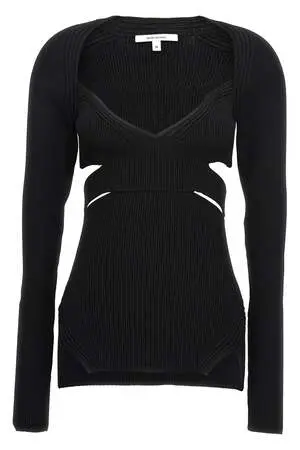 NENSI DOJAKA 'knit Stretch Cut-out' Top