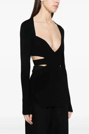 NENSI DOJAKA Knit Stretch Cut-out' Top