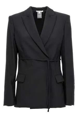NENSI DOJAKA 'double Breast Drawstring' Blazer