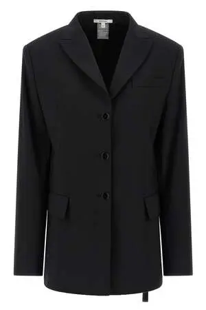 NENSI DOJAKA Blazer 'tailored Blazer With Back Belt - Black
