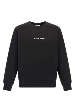 Maison Kitsuné Logo Embroidery Sweatshirt