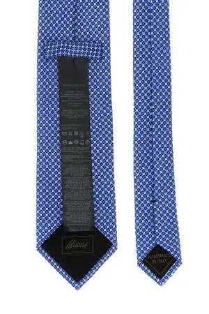 Brioni Silk Tie Jacquard Pattern