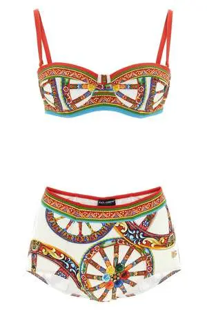 Dolce & Gabbana Sicilian 'carretto' Bikini