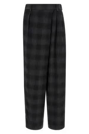 TELA Trousers With Asymmetric Closure - Gray