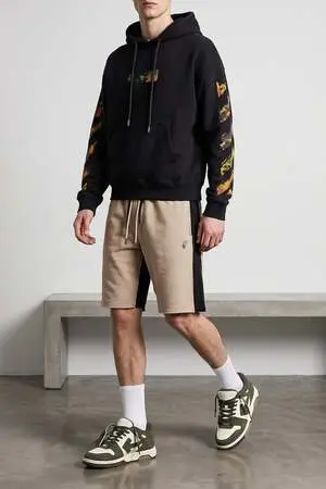 Off-White Sweatshorts With Double Waistband