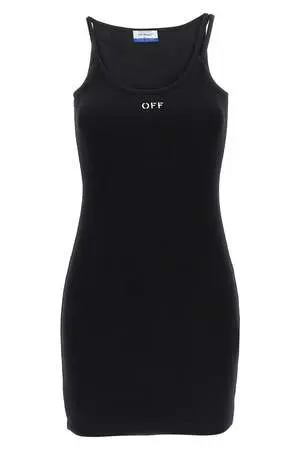 Off-White Dress 'off Stamp - Black
