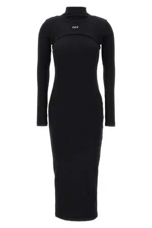 Off-White Dress 'off Stamp - Black