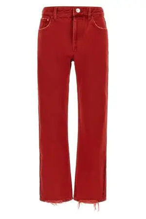 Isabel Marant Étoile Daya Cropped Jeans - Red