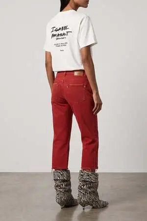 Isabel Marant Étoile Daya Cropped Jeans