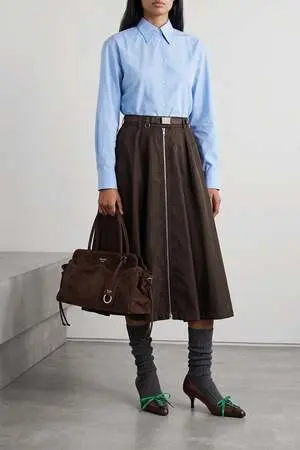 Prada Poplin Shirt With Sartorial Darts