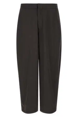 LEMAIRE Mocha Wide-leg Trousers - Brown