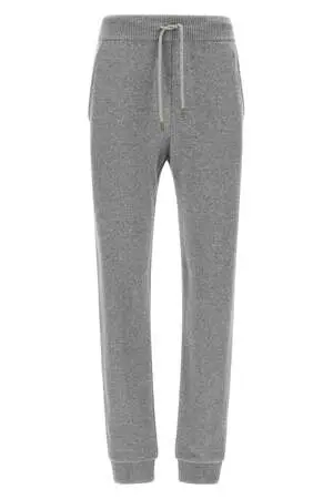 Balmain Cashmere Joggers - Gray