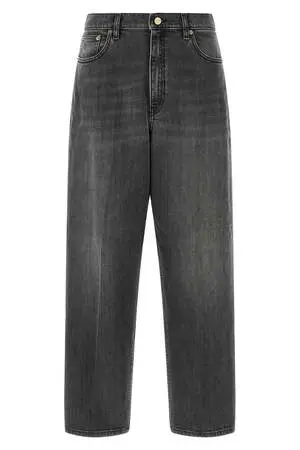 Fabiana Filippi Filo Diamante" Jeans - Gray