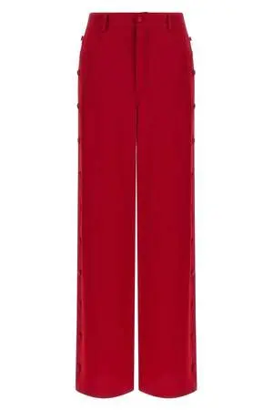 DI.LA3 PARI' Di. La3 Pari' Cady Trousers - Red