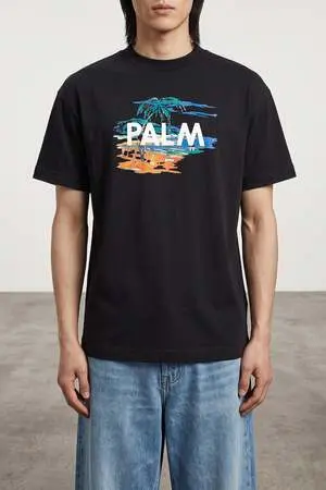 Palm Angels Graphic Print T-shirt