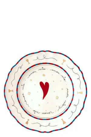 BITOSSI Dinner Plate Gold Details - Multi