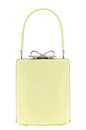 SELF-PORTRAIT Leather Bag' Handbag - Yellow