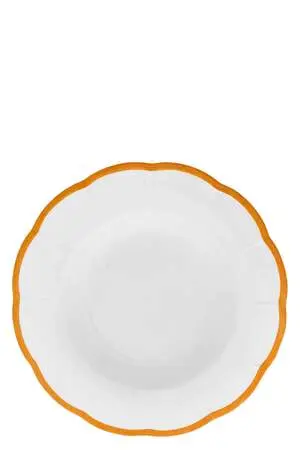 BITOSSI Petalo Ocra 22.8cm' Soup Plate - Orange