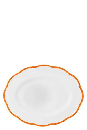 BITOSSI Petalo Oval 36cm' Serving Platter - Orange