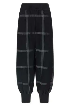 PLEATS PLEASE Crossing Knit' Trousers - Black