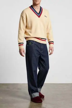 Marni Jeans With Embroidered Logo