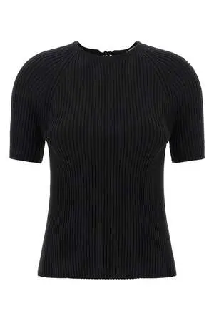 Tory Burch Knitwear 'ribbed Cotton Pullover